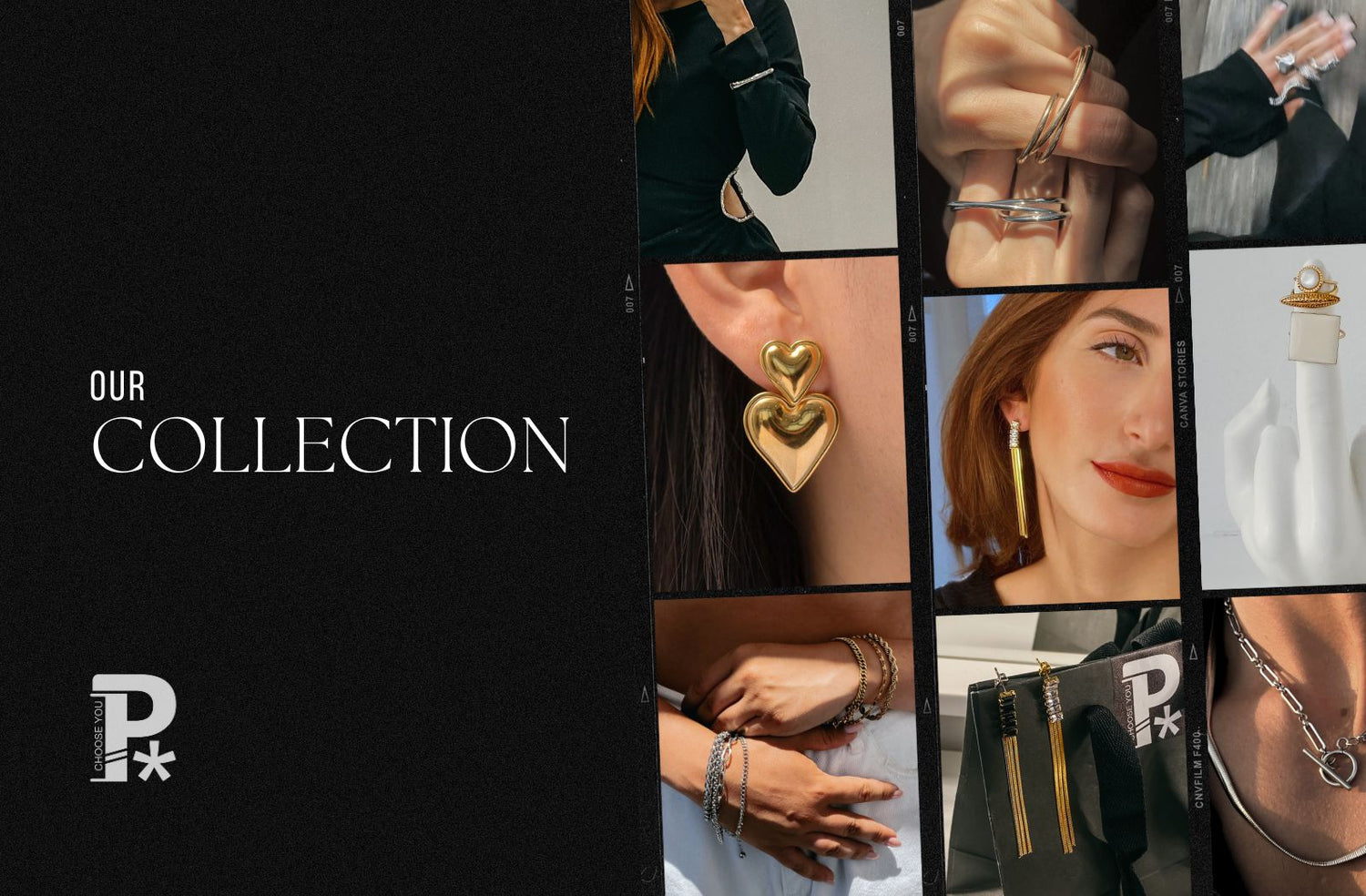 Persona Statement Jewelry Stainless Steel
